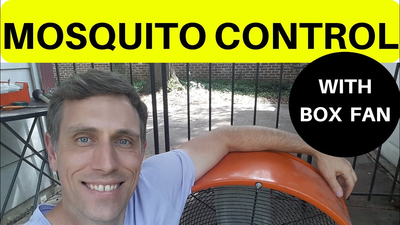 Mosquito control (box fan) - YouTube