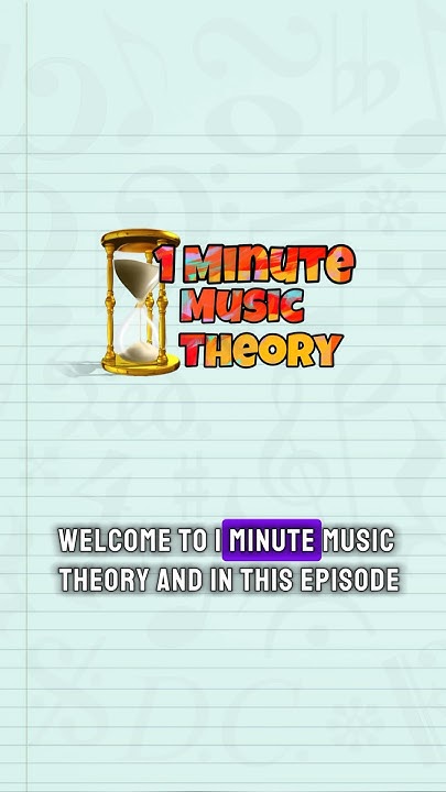 1 Minute Music Theory Ep5: Rhythm and Time Signatures - YouTube