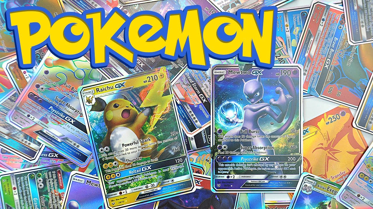 Pokemon Cards From Aliexpress - Opening 50GX Ultra Rare Cards - YouTube