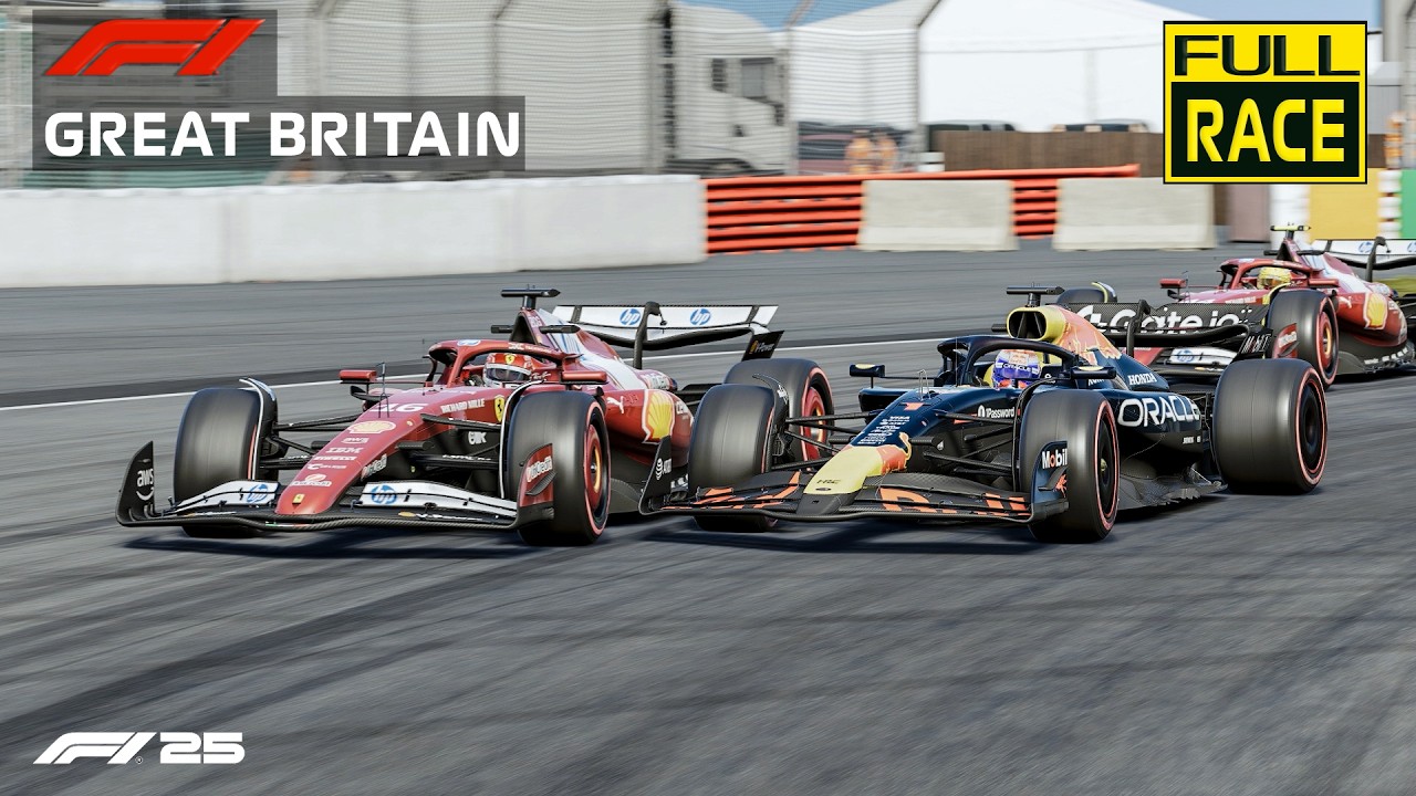 British Grand Prix F1 2025 Season Full Race F1 25 - YouTube