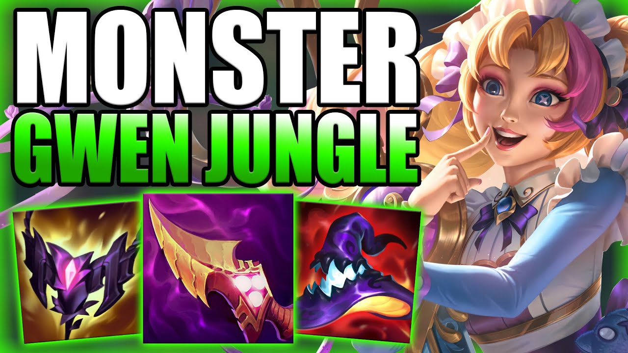 GWEN JUNGLE IS MONSTER AT CARRYING SOLO Q GAMES AFTER THE CHANGES ...