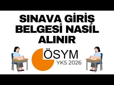 Ösym Sınava Giriş Belgesi Nasıl Alınır - Ais Belge Çıktısı Alma İşlemi