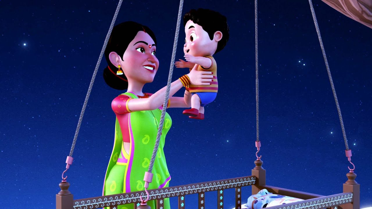🌙 Bedtime Stories for Kids | English Nursery Rhymes | TMKOC Kids Songs ...