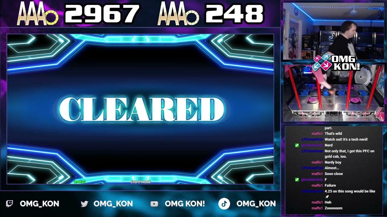 OMG KON! | Chronos (walk with you remix) (S-EXPERT 14) PFC AAA 999,860 [DDR A20 PLUS] - YouTube