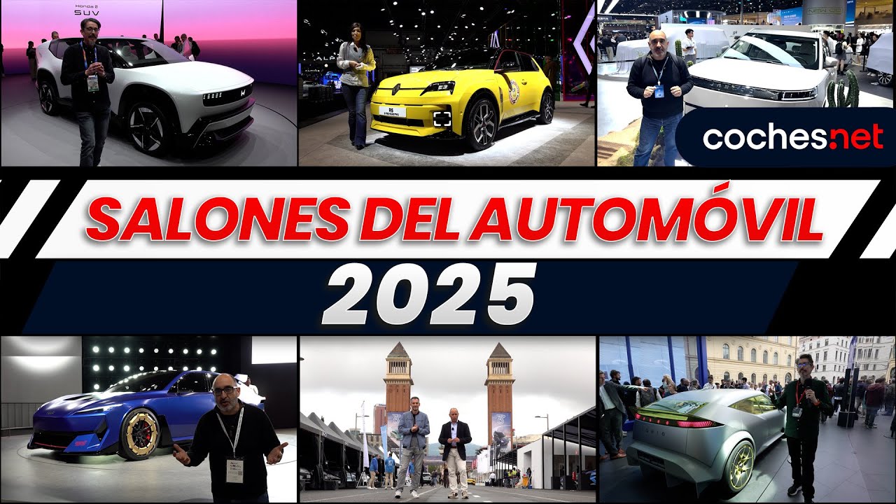 Salones del Automóvil 2025: la colección completa | Noticias coches.net