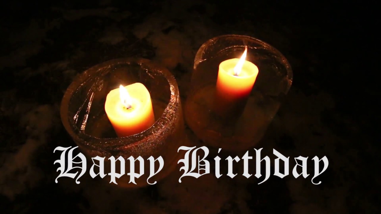 Old English Happy Birthday E Card Youtube 8830