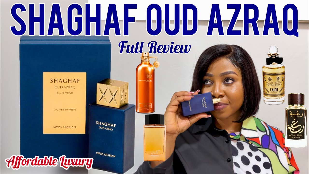 Shaghaf Oud Azraq || Masterpiece || Niche on a Budget || Spicy-Honey-Oud-Vanilla || Long Lasting ...