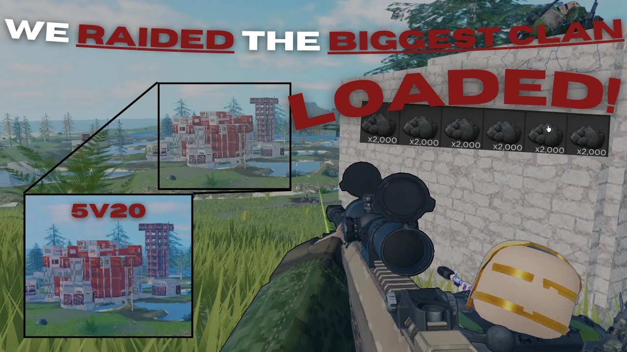 HOW WE ONLINE RAIDED THE BIGGEST CLAN... (Movie) - Fallen V5 - YouTube