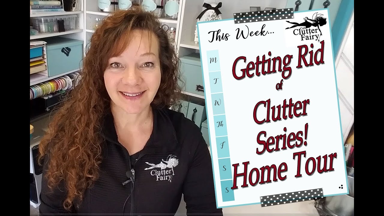 Getting Rid of Clutter Series! An Organizers Home Tour - YouTube