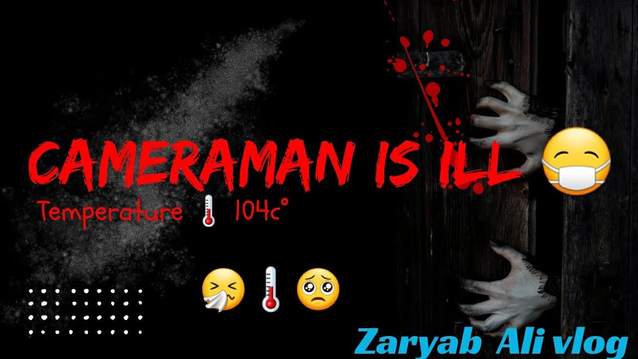 Cameraman is ill 🤧🥺😭🌡️104c° //four injections ready for cameraman 😱 ...