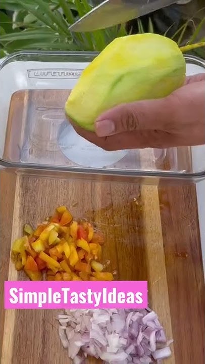 ENSALADANG MANGGA | GREEN MANGO SALAD - YouTube