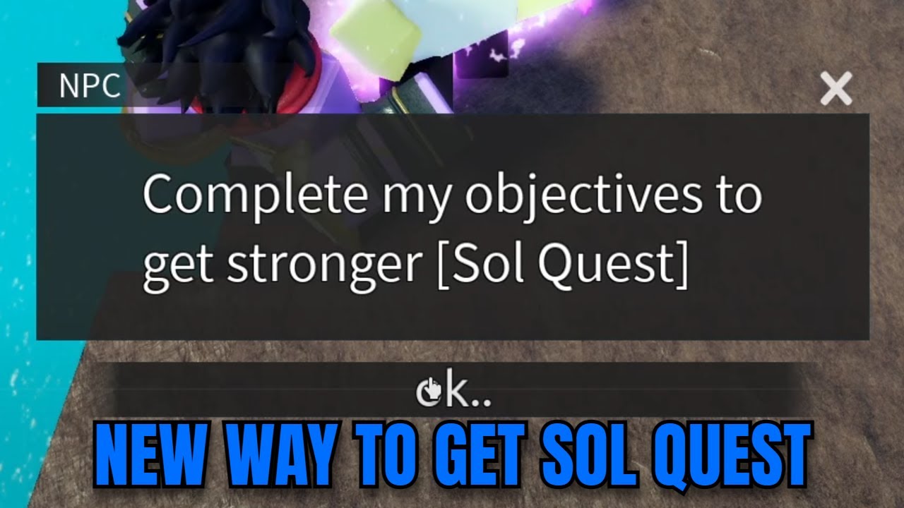 [ AUT ] New Way To Get The Sol Quest... ( Full Guide Again ) - YouTube