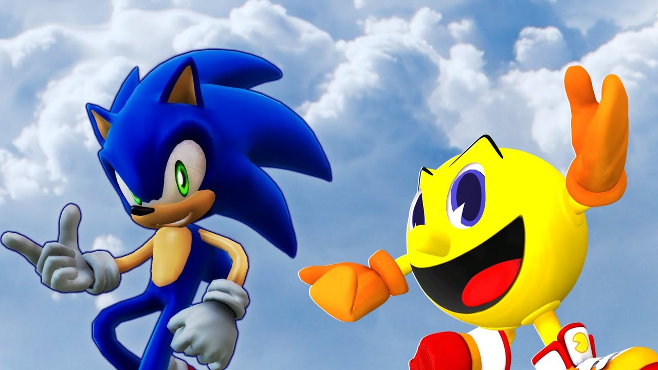 06/ESP Sonic and Party Pac-Man Sings Íþróttaálfurinn/The Athletic Elf ...