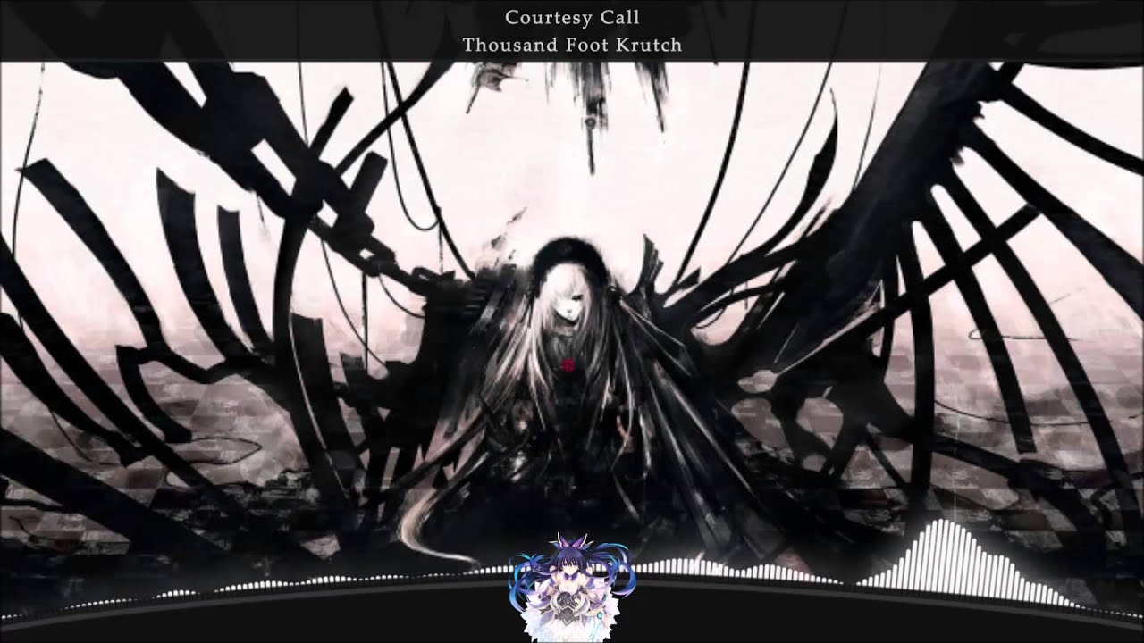 【Nightcore】 Courtesy Call - Thousand Foot Krutch - YouTube