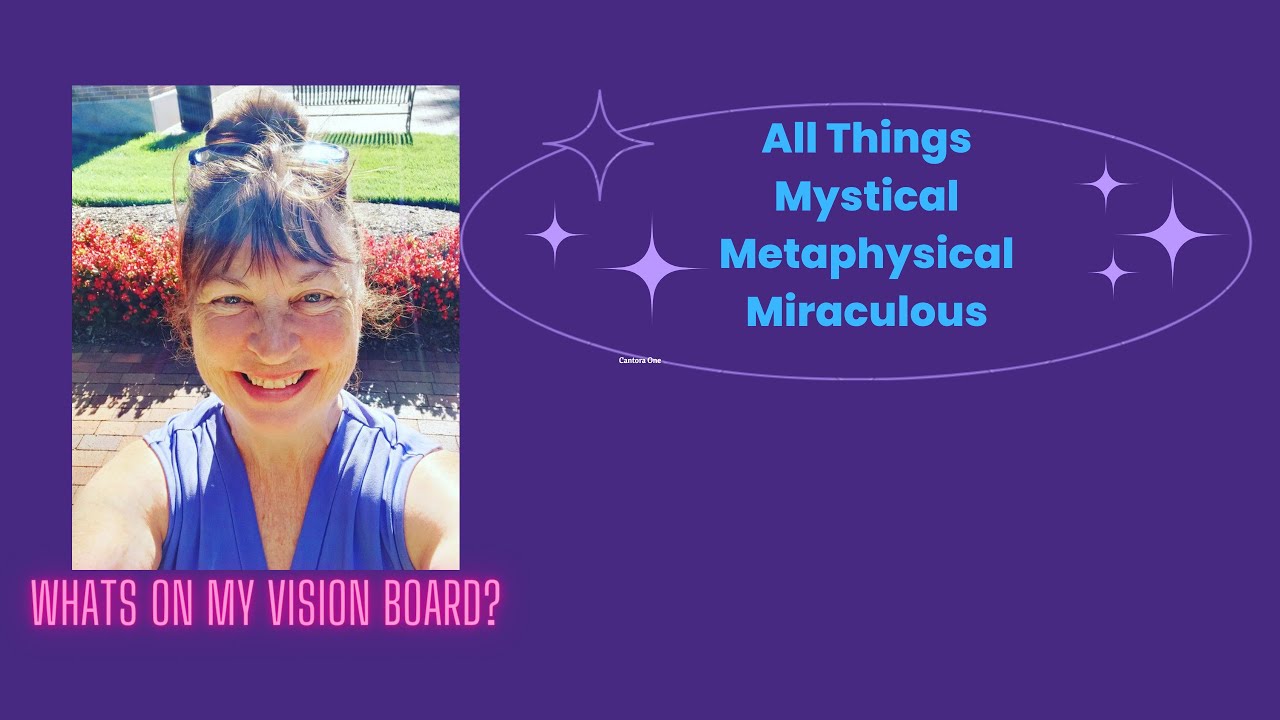 My Vision Board (for making dreams come true) - YouTube