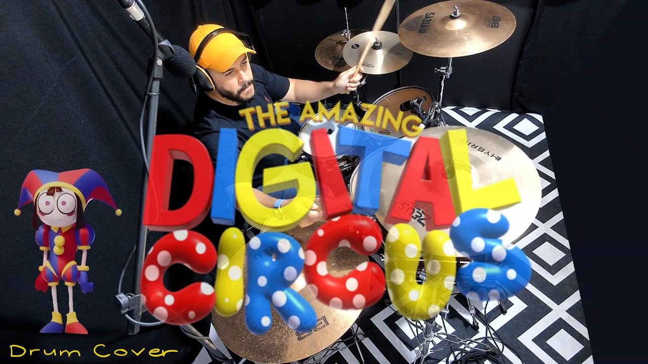 The Amazing Digital Circus: Theme Song || Drum Cover - YouTube Music