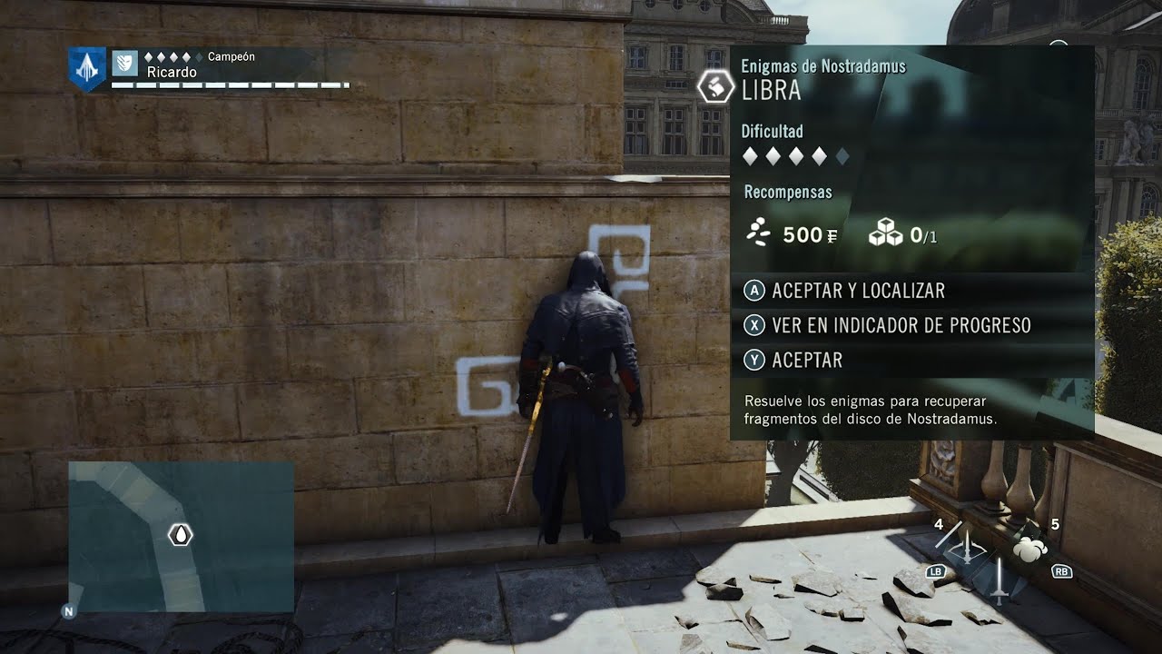 Assassin's Creed: Unity - Enigmas de Nostradamus - "Libra" - YouTube