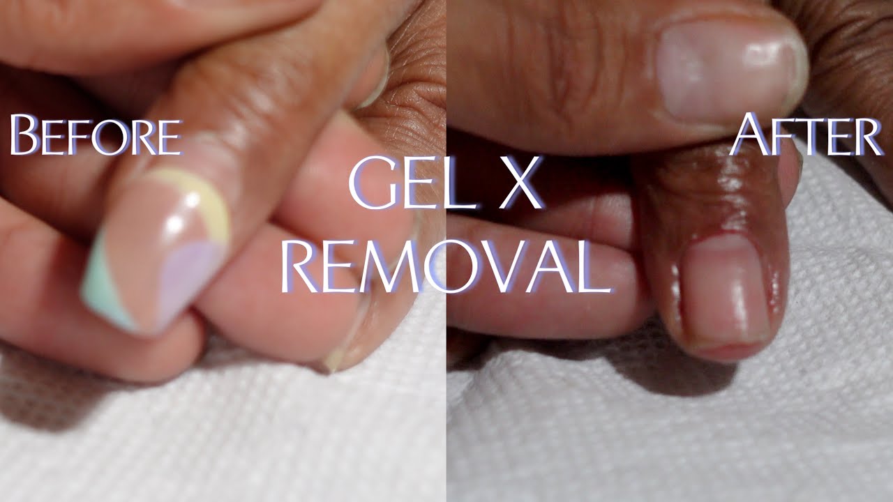 HOW TO: REMOVE GEL X AT HOME | BEGINNERS FRIENDLY - YouTube