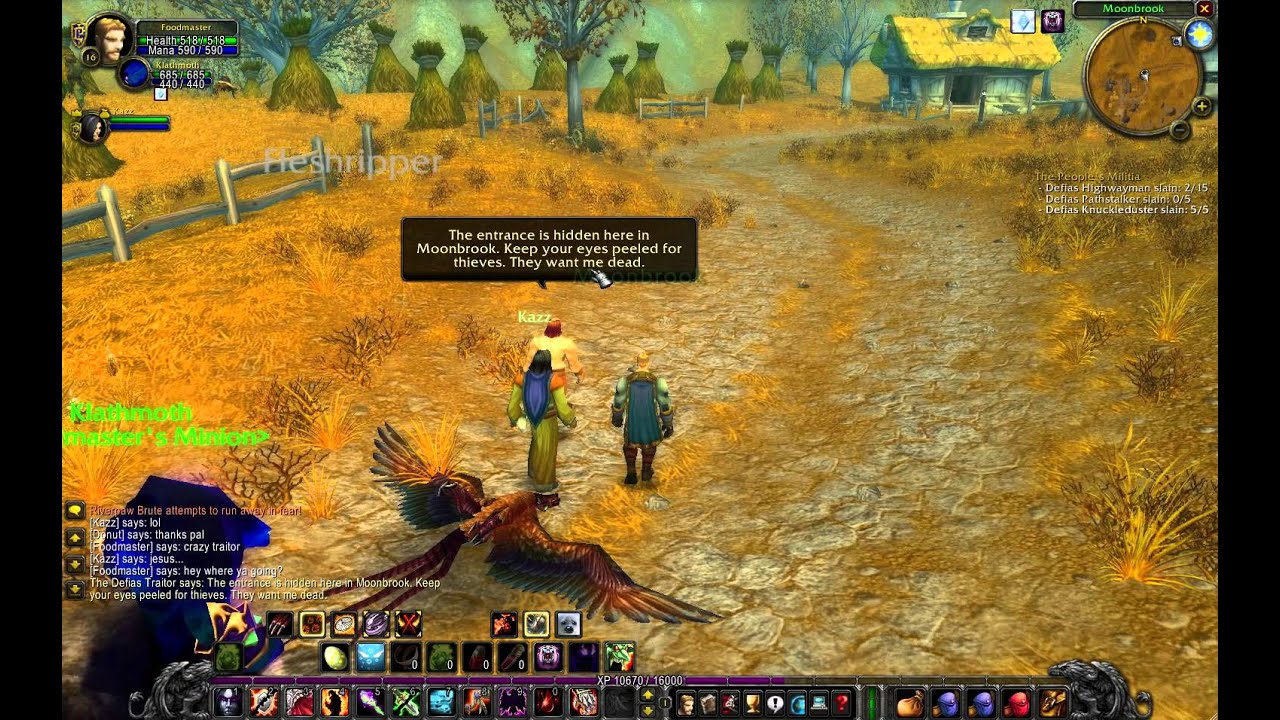 1.12.1 World of Warcraft- Emerald Dream "Level 16 Highlights" - YouTube