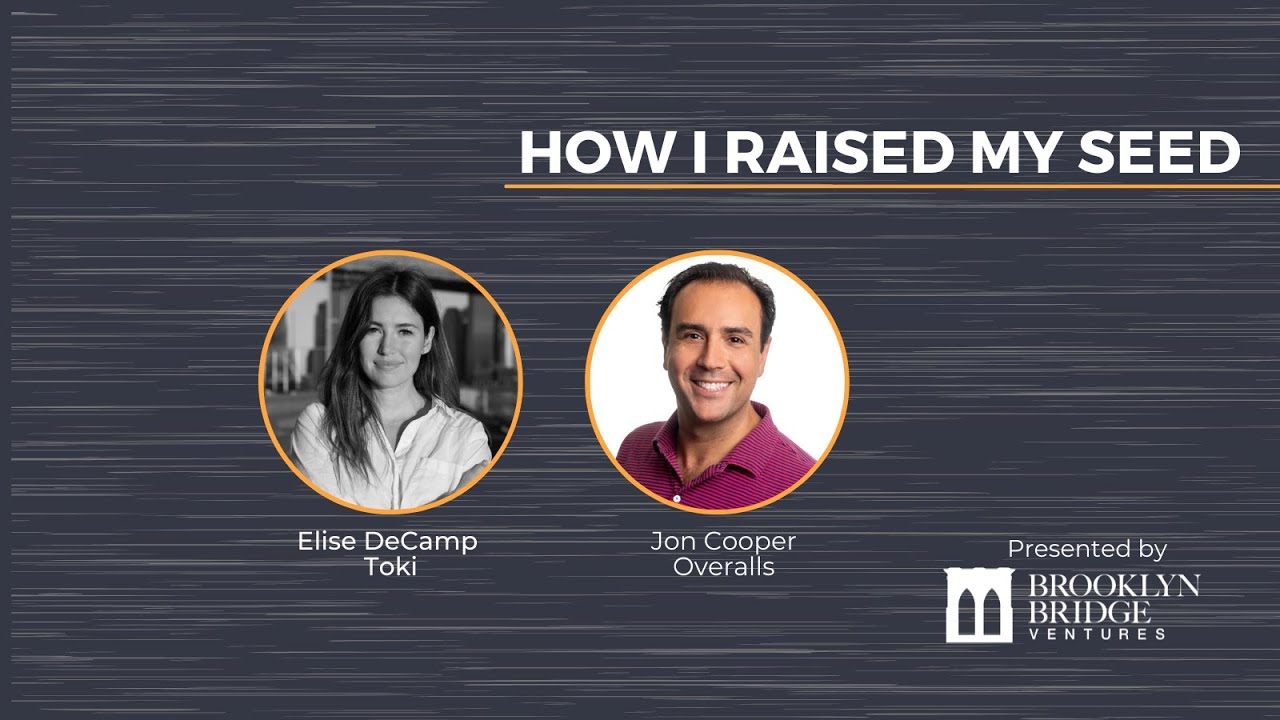 How I Raised My Seed (Elise DeCamp of Toki & Jon Cooper of Overalls) - YouTube