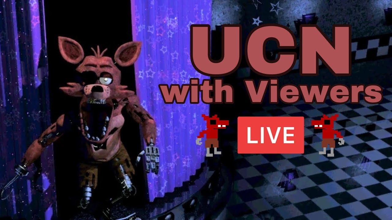 Letting Viewers CHOOSE in FNAF Ultimate Custom Night | FNAF Games LIVE ...