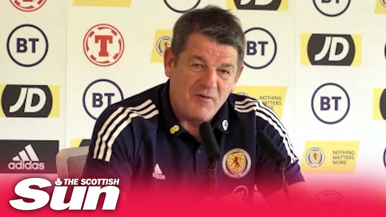 Scotland coach John Carver talks about team selection, playing England ...