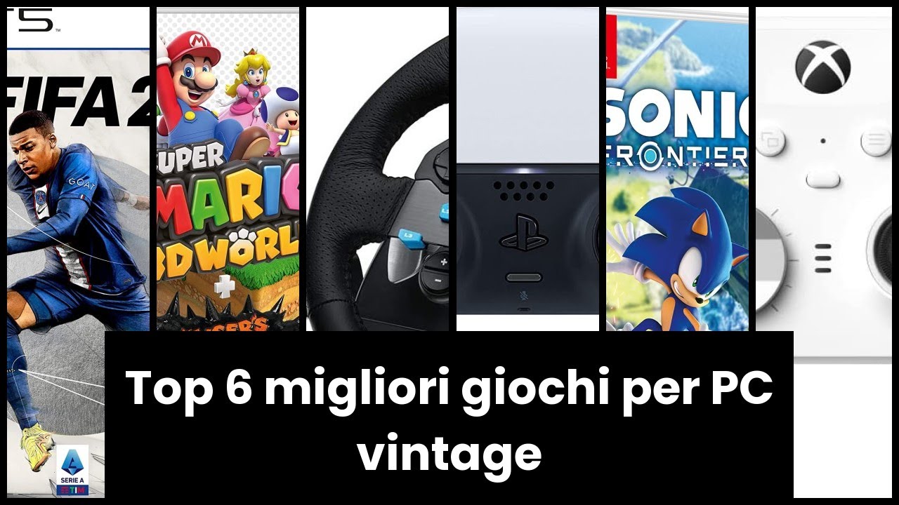 【GIOCHI PC VECCHI】Top 6 migliori giochi per PC vintage - YouTube