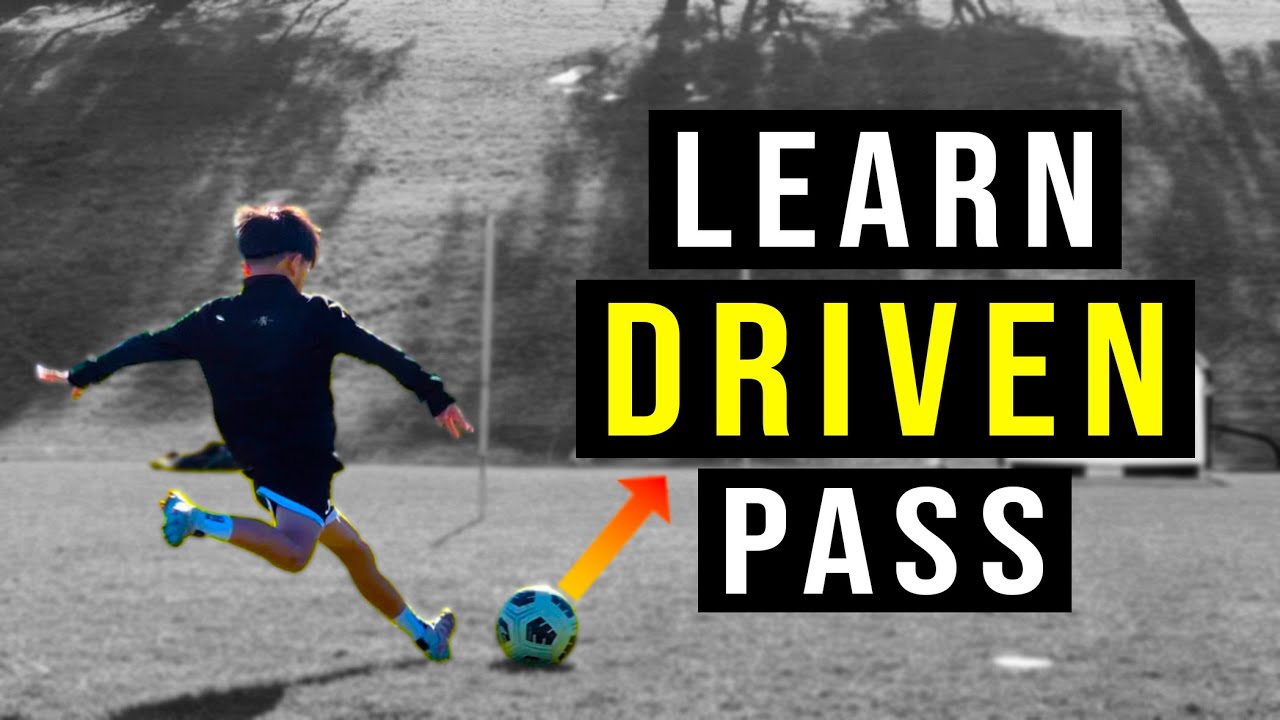 How to Ping Long Balls | Learn the Driven Pass | Soccer/Football Tutorial - YouTube