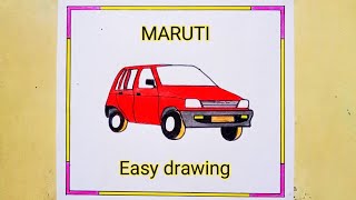 How to draw Car drawing/Maruti cars drawing easy/Car dr... | Doovi