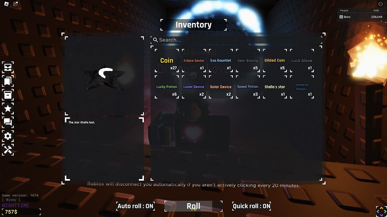 stella's lost star spawn location (sol's rng) - YouTube