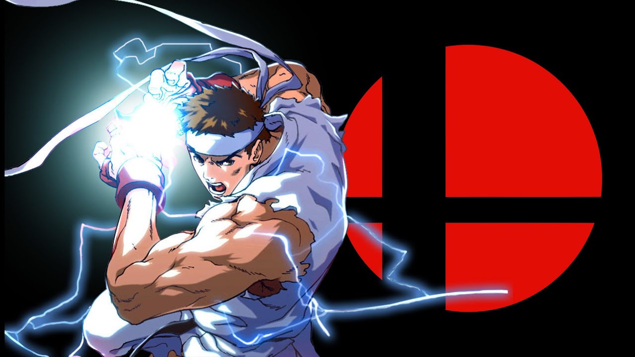 Ryu's Moveset Super Smash Bros 4│Attaques de Ryu en Smash 4 - YouTube