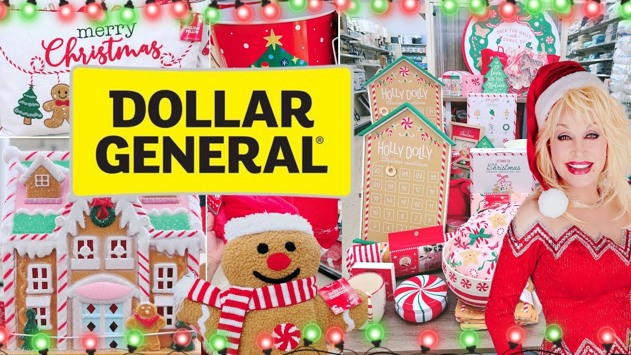 DOLLAR GENERAL CHRISTMAS 🎅🏻 *DOLLY PARTON COLLAB 😍 - YouTube