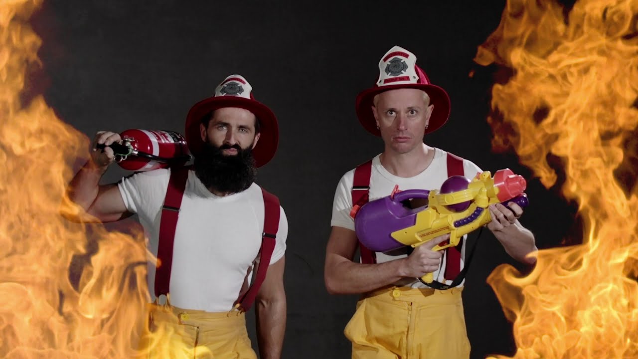 Circus Firemen indoor - YouTube