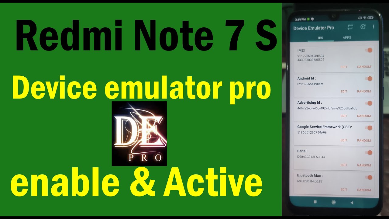 Device Emulator Pro install redmi note 7s | how to install device ...