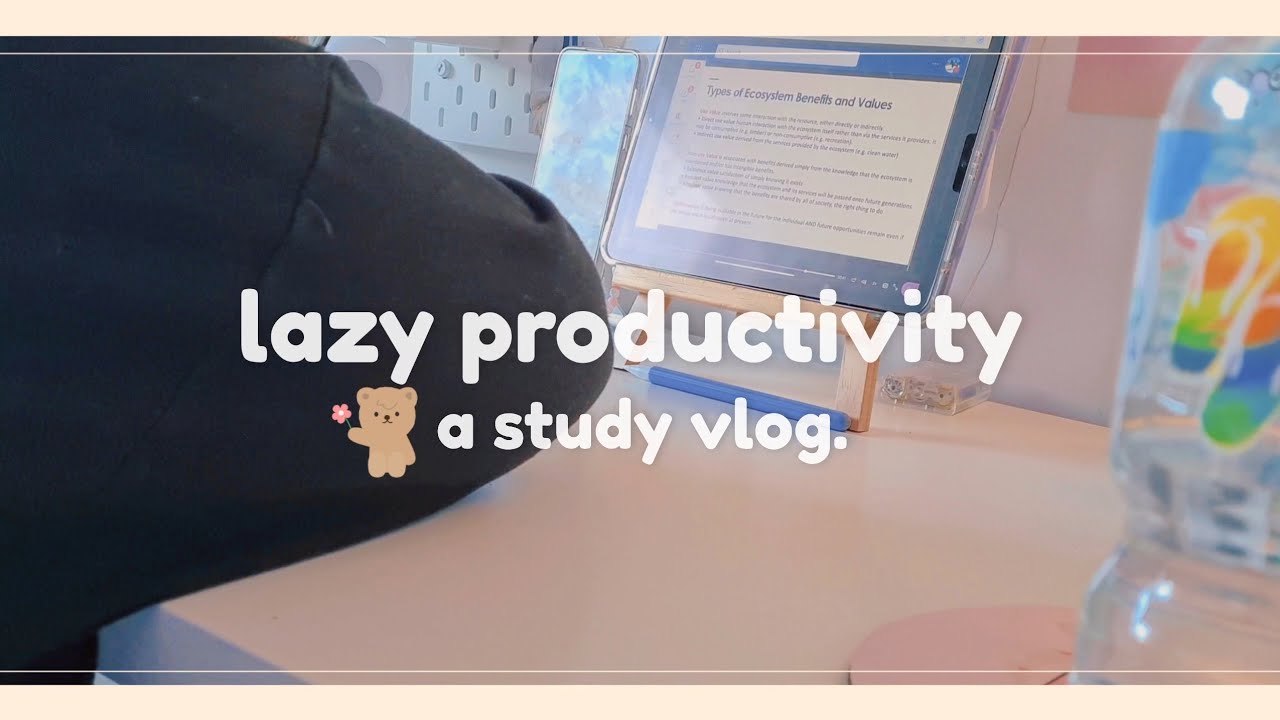 🍓lazy sunday productivity vlog | lectures, brekky and sleepiness - YouTube