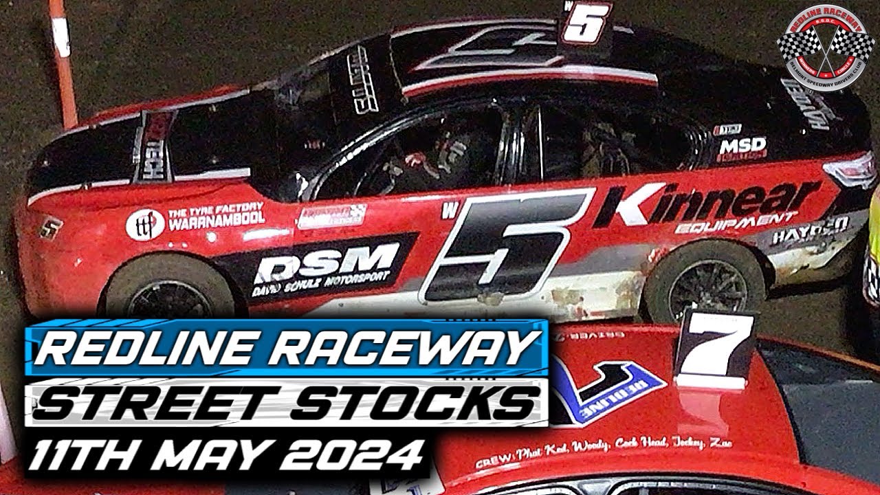 Redline Raceway Street Stocks 11th May 2024 - YouTube