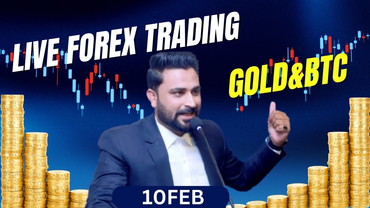 🔴GOLD & BTC LIVE FOREX TRADING S39ll BTCUSD TRADING LIVE STRESME ll Tahir rajpoot TR TRADERS ...