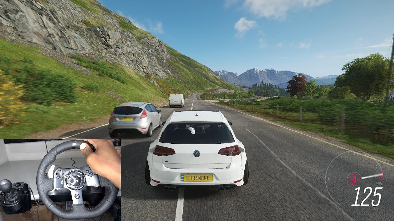 Volkswagen Golf R | G920 with shifter‎ | FH4 - YouTube