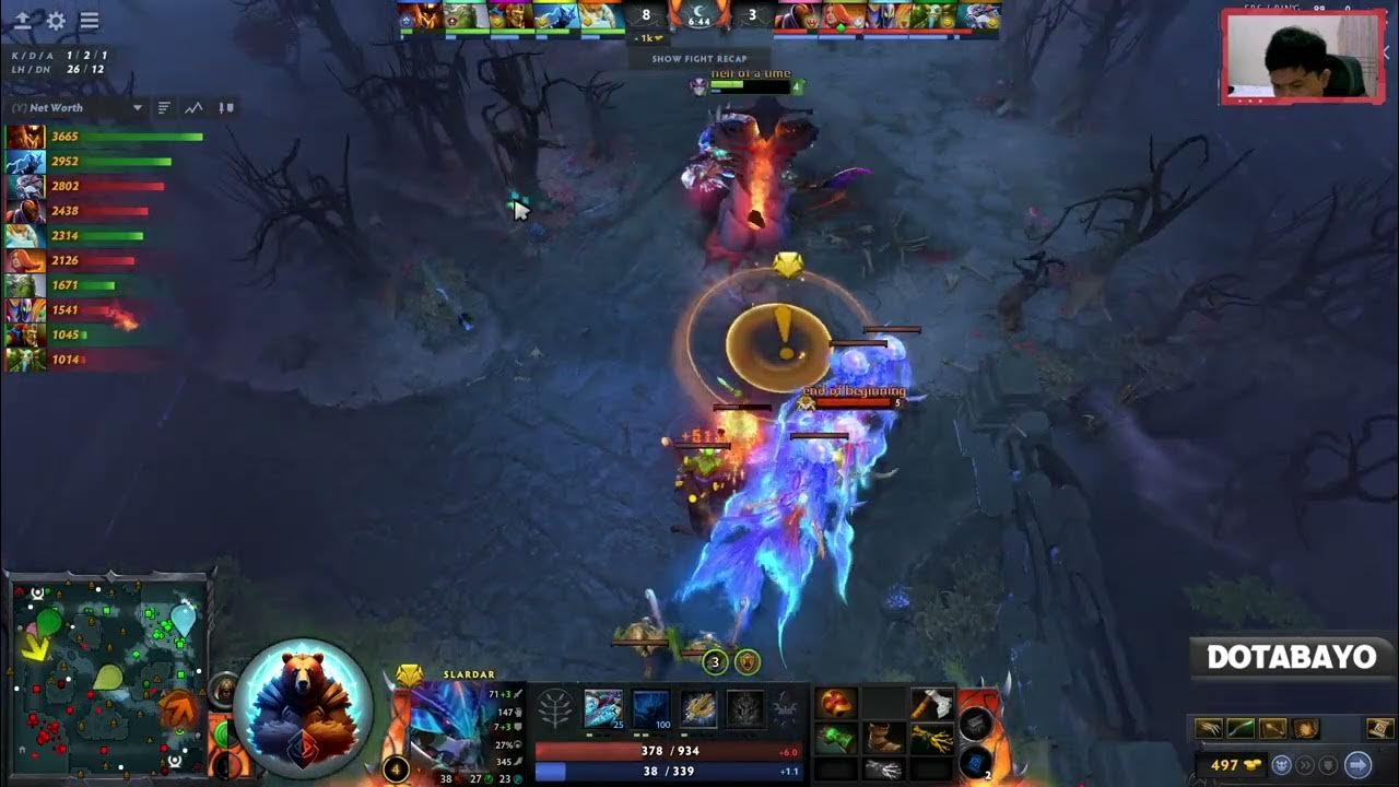 COLLAPSE SLARDAR THE OFFLANER PERSPECTIVE - DOTA 2 PATCH 7.35D - YouTube