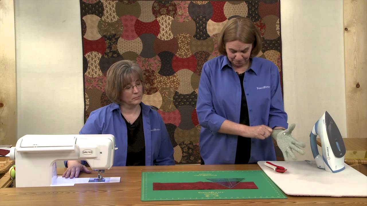 Sew Easy: Cutting 60° Pyramids - YouTube