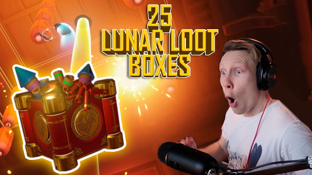 25 LUNAR LOOT BOXES!! - [Overwatch] - YouTube
