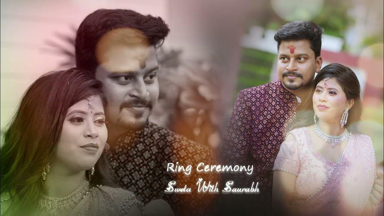 Sweta with sourav || ring ceremony || highlight [2023] - YouTube