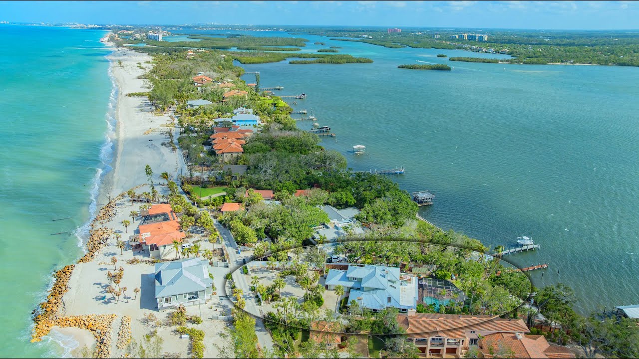 Stunning Waterfront Home on Exclusive Casey Key Island | Rare Florida ...