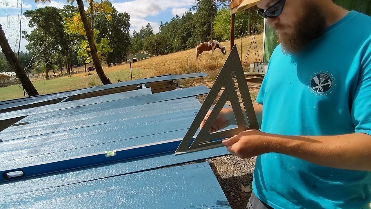 Board and Batten Install | Tips and Batch Cutting - YouTube