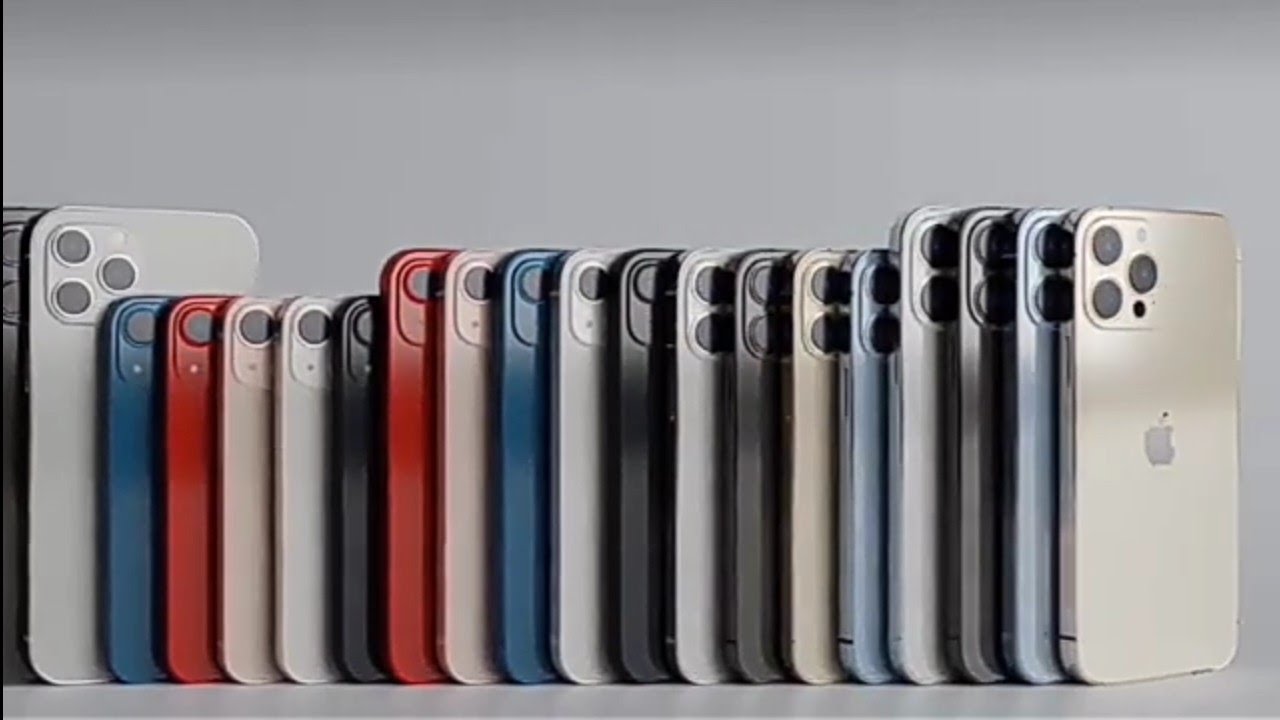 Stages of development of the iPhone 2007-2021 - YouTube