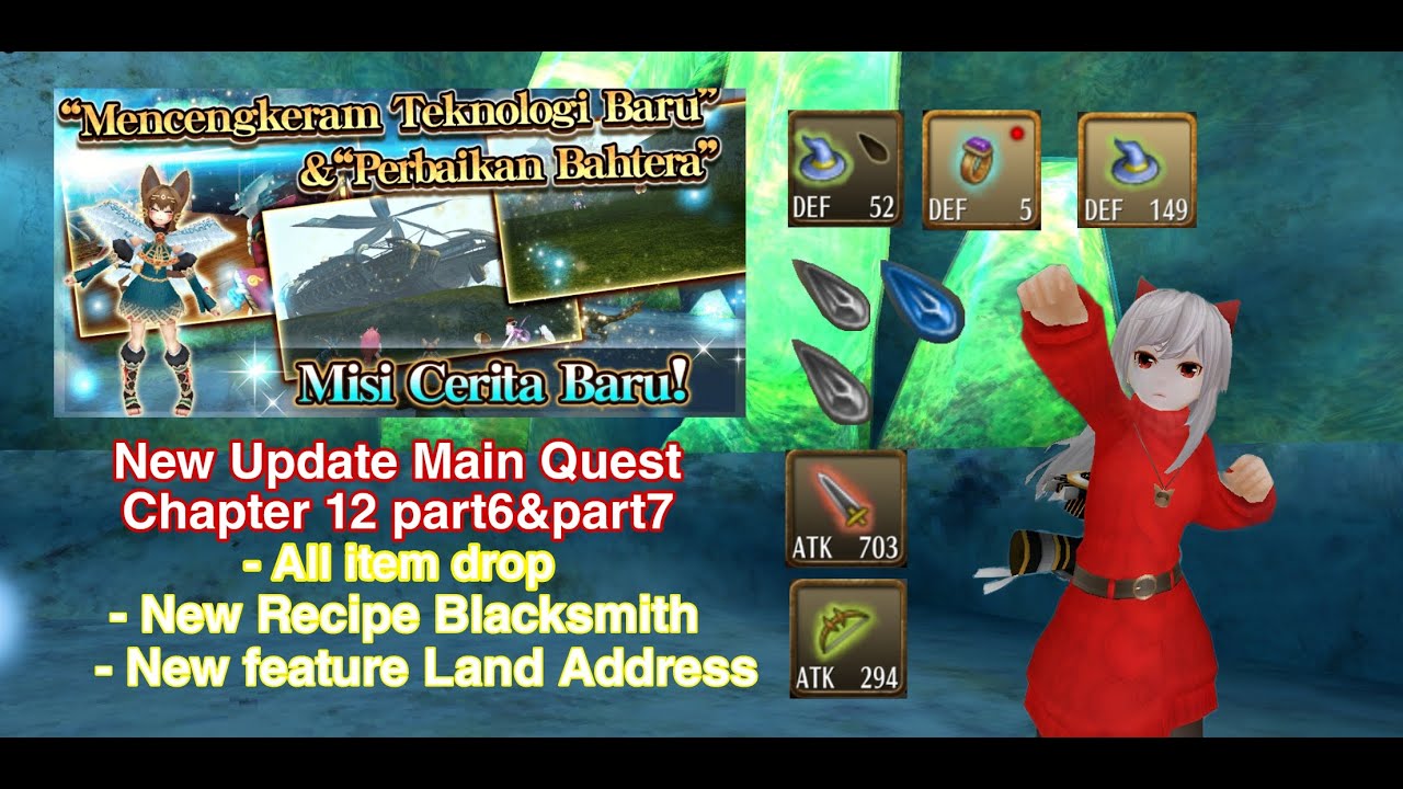 Toram Online - Update!! New Main Quest Chapter 12 part6&part7 & New ...