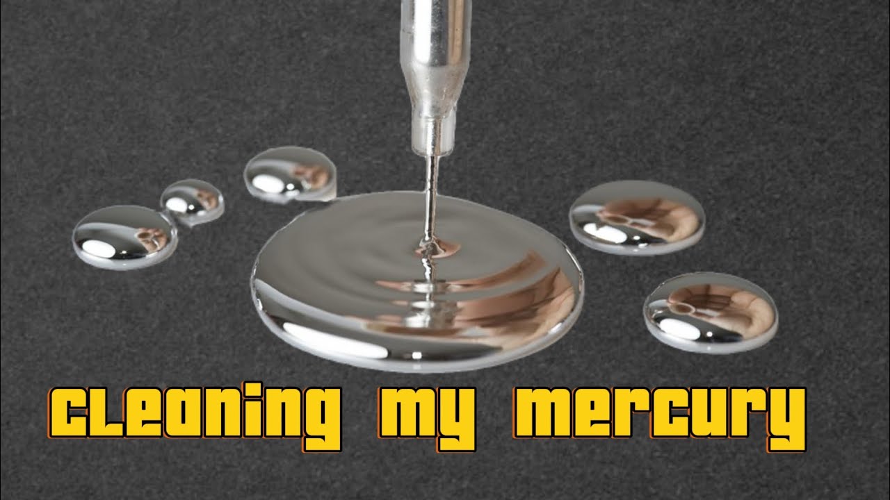 Cleaning Mercury Metal - YouTube