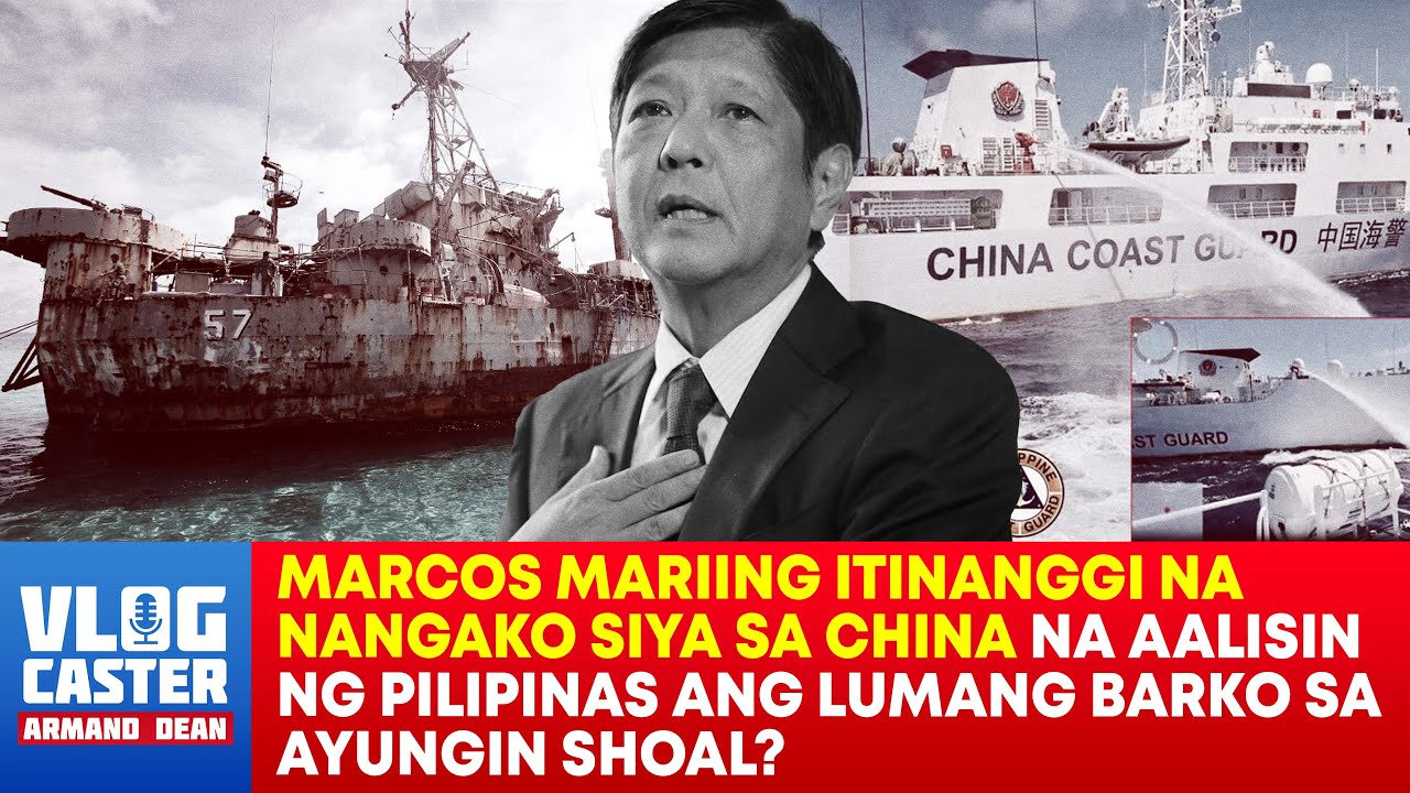 Marcos Babawiin ang kasunduan sa China ang pag-alis ng lumang barko sa ...