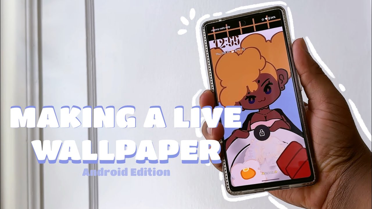 Make a Live Wallpaper with Me for Android [ OpenCanvas7, Procreate and ...