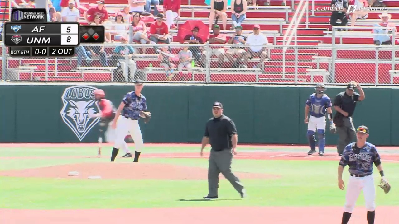 BASEBALL HIGHLIGHTS: New Mexico vs. Air Force 5/7/17 - YouTube